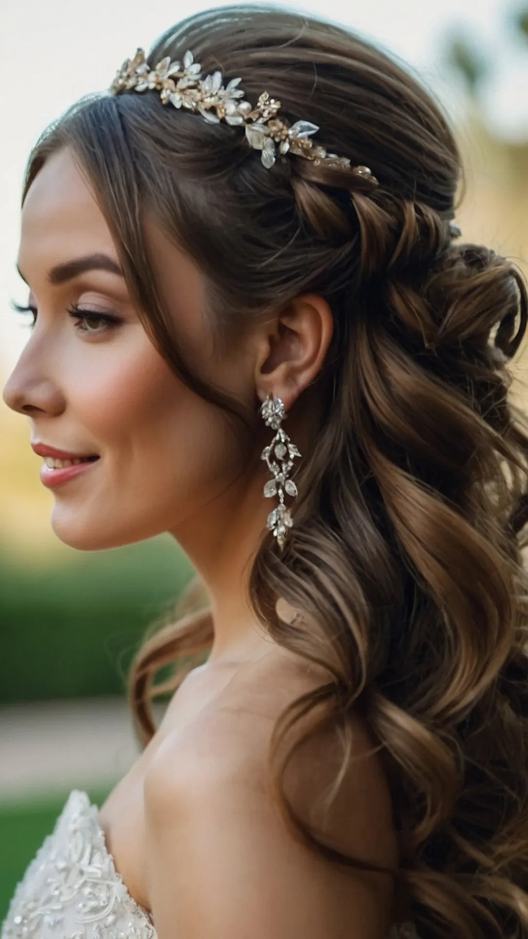 20 Elegant Wavy Styles for Radiant Brides All Over the World – Fads