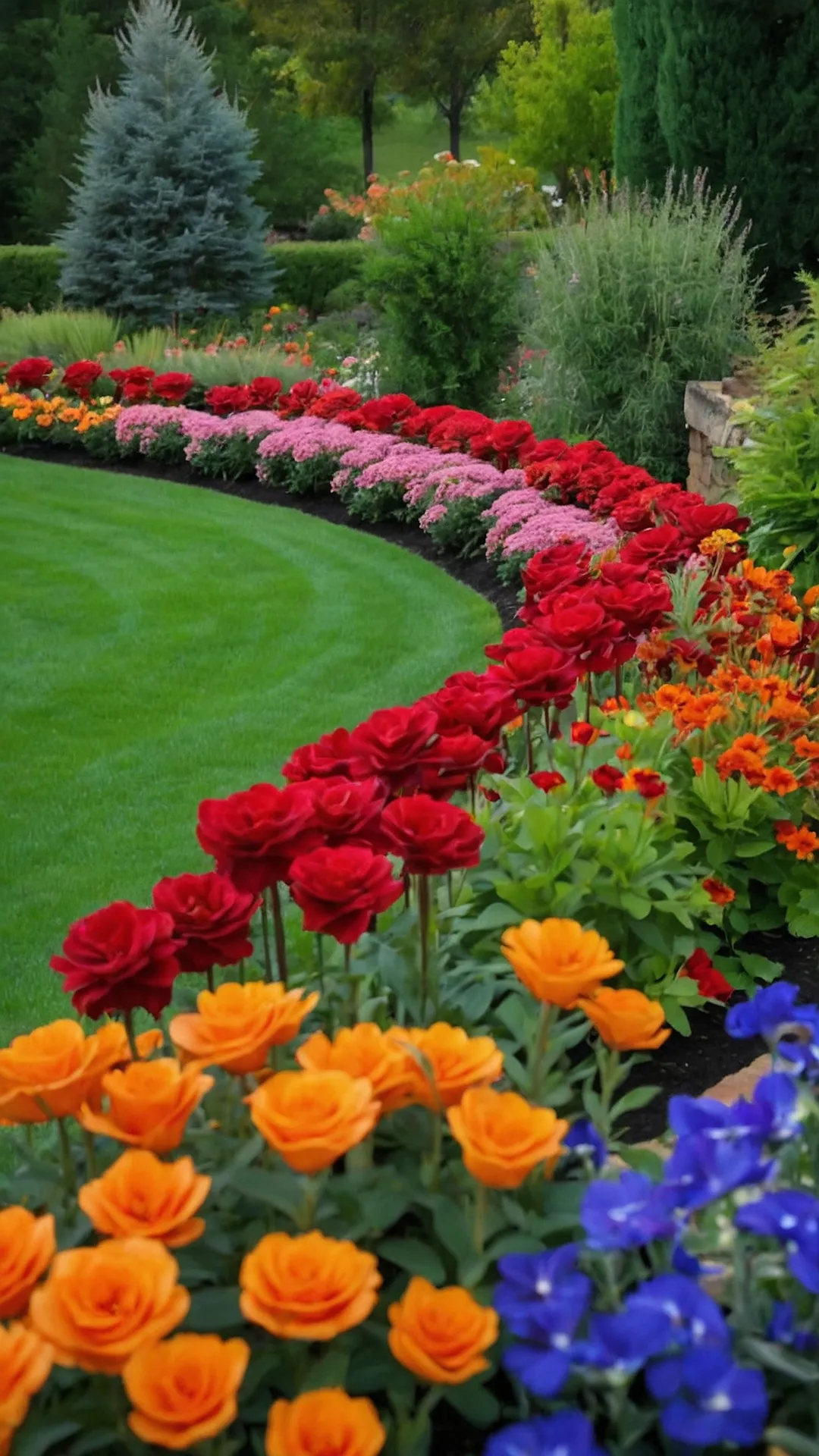 Front Yard Fiesta: 18 Whimsical Flower Bed Designs You’ll Love – Fads