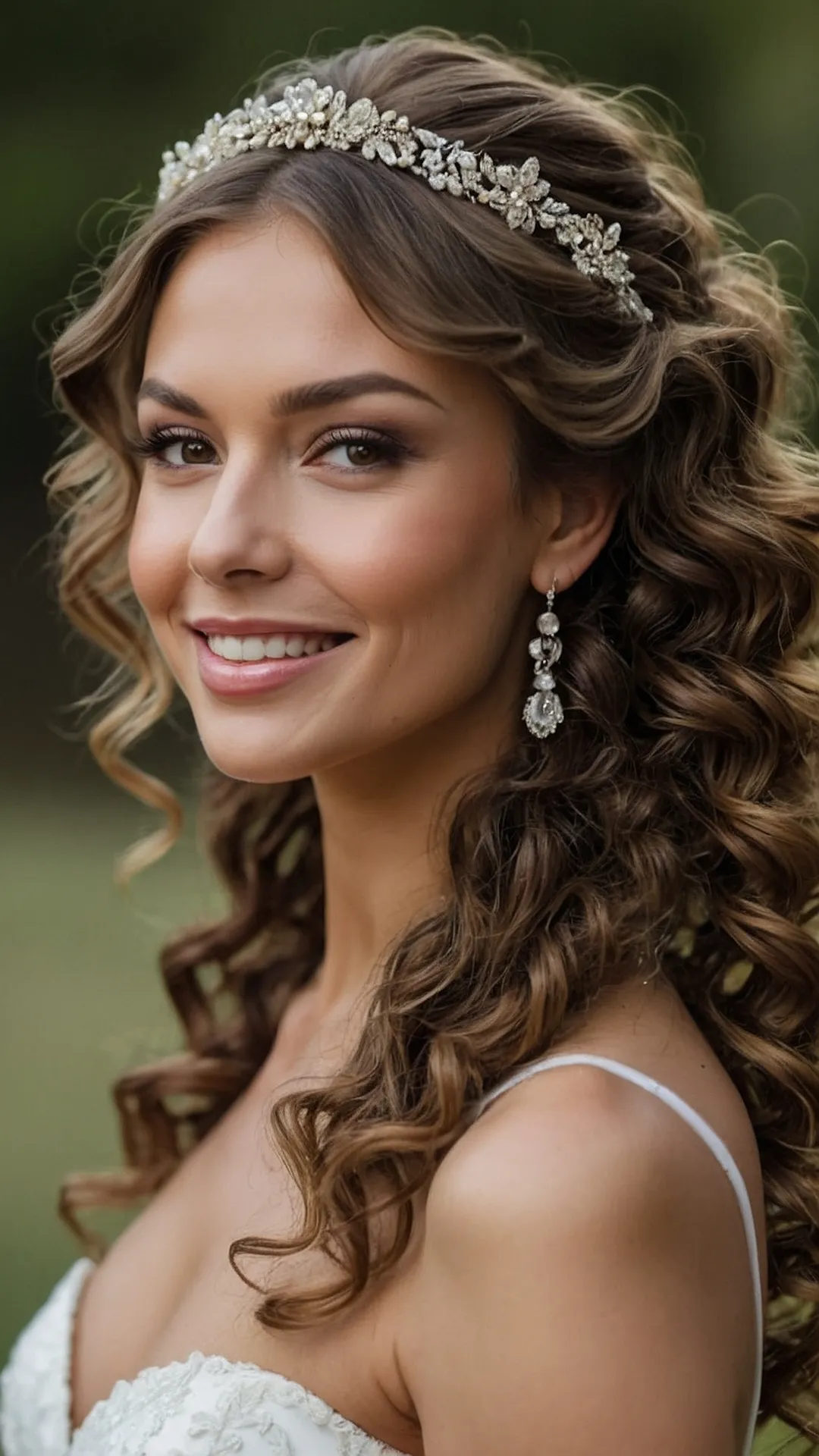 Unleash Your Curls: 19 Bridal Hairstyles for the Modern Bride – Fads