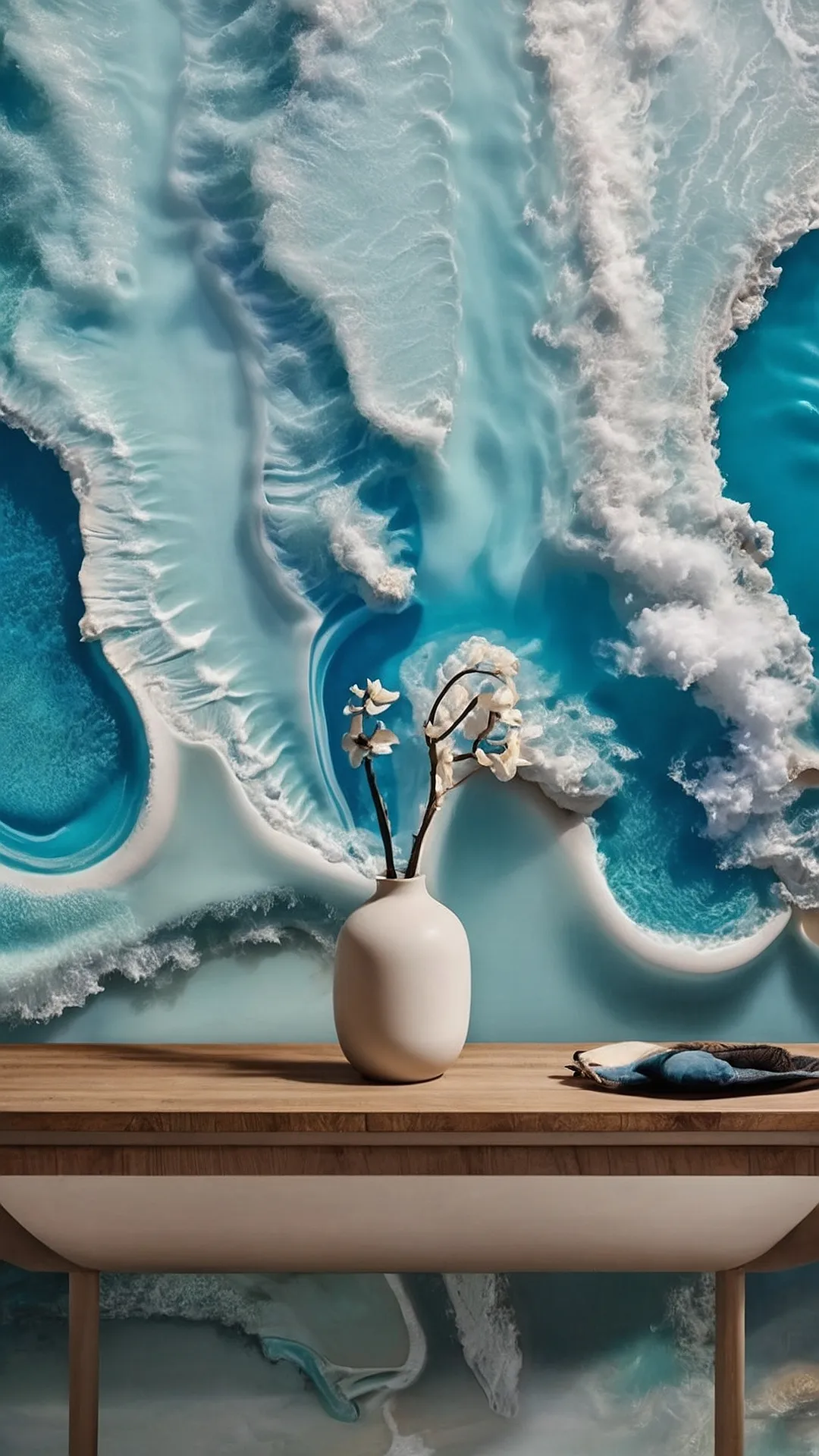 Dive into Coastal Charm: 20 Blue Wallpaper Ideas for Your Space – Fads