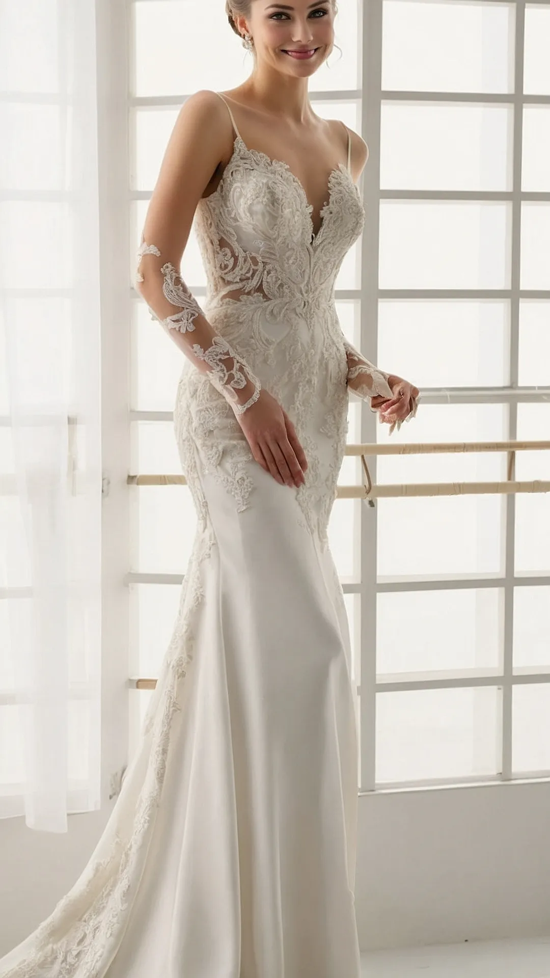 Where Class Meets Fairytale: 17 Unique Sheath Silhouette Wedding Dresses – Fads