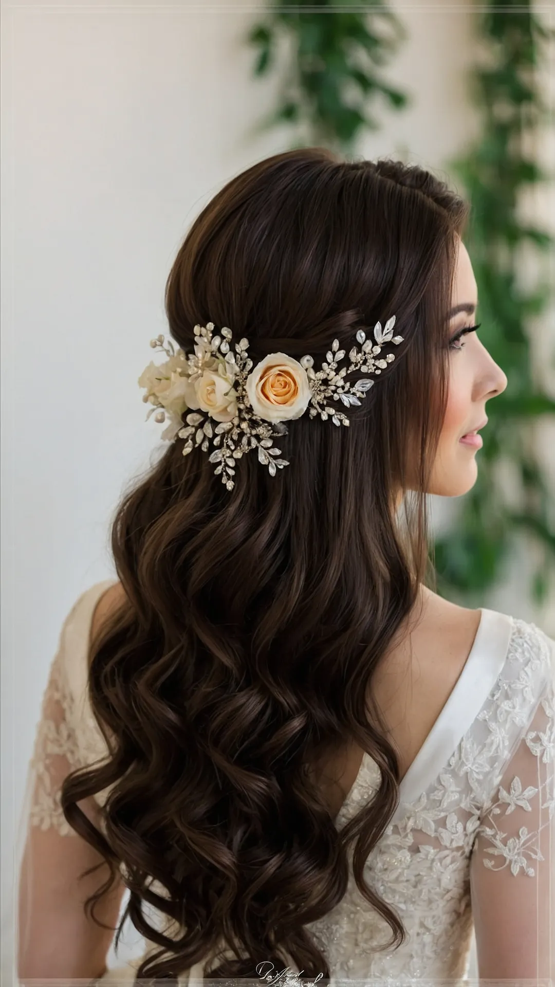 22 Chic Half Up Half Down Bridal Hairstyles for the Modern Bride – Fads