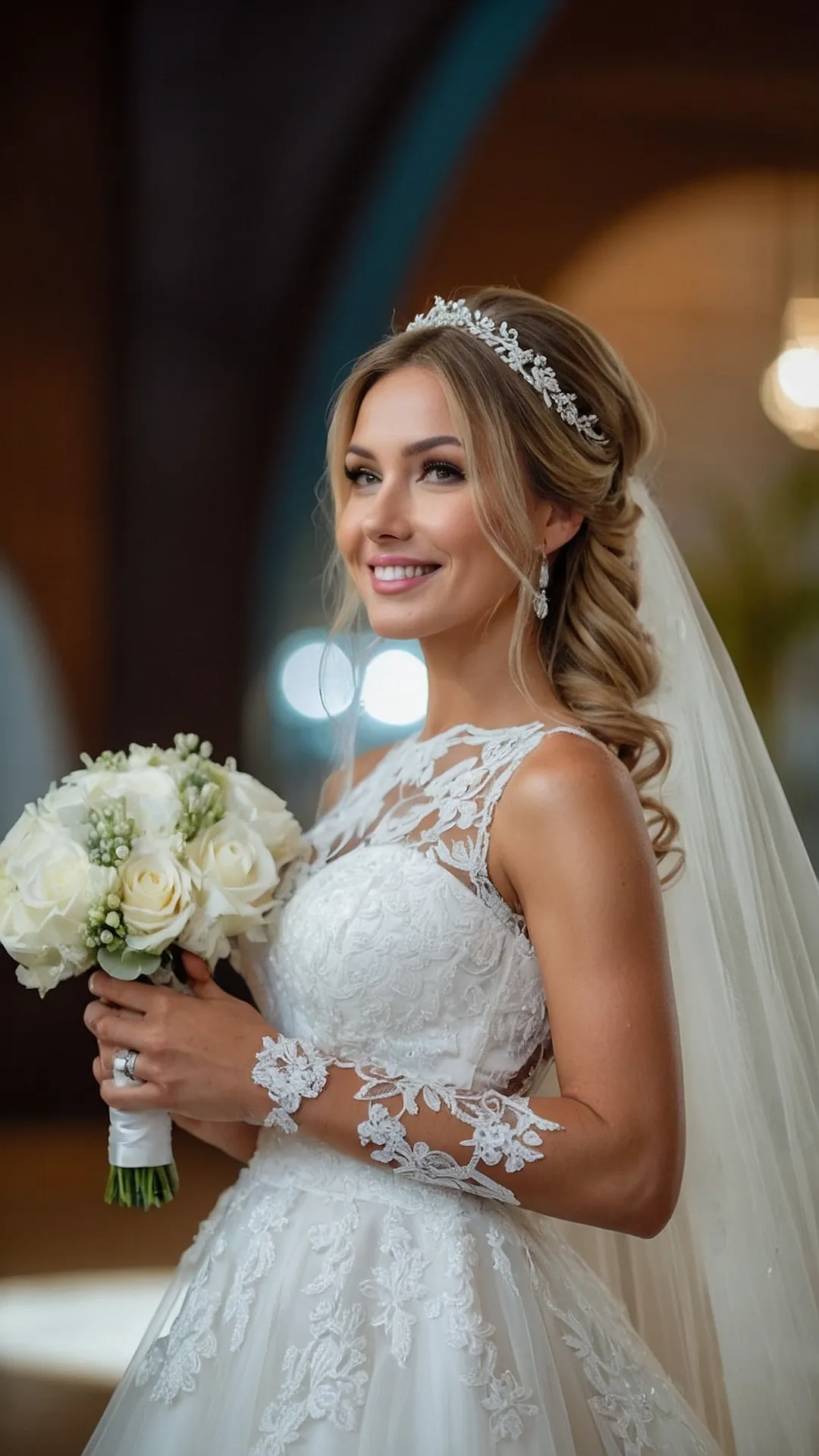 Get Inspired: 15 Wedding Hairstyles with Veils for Your Dreamy Day! – Fads