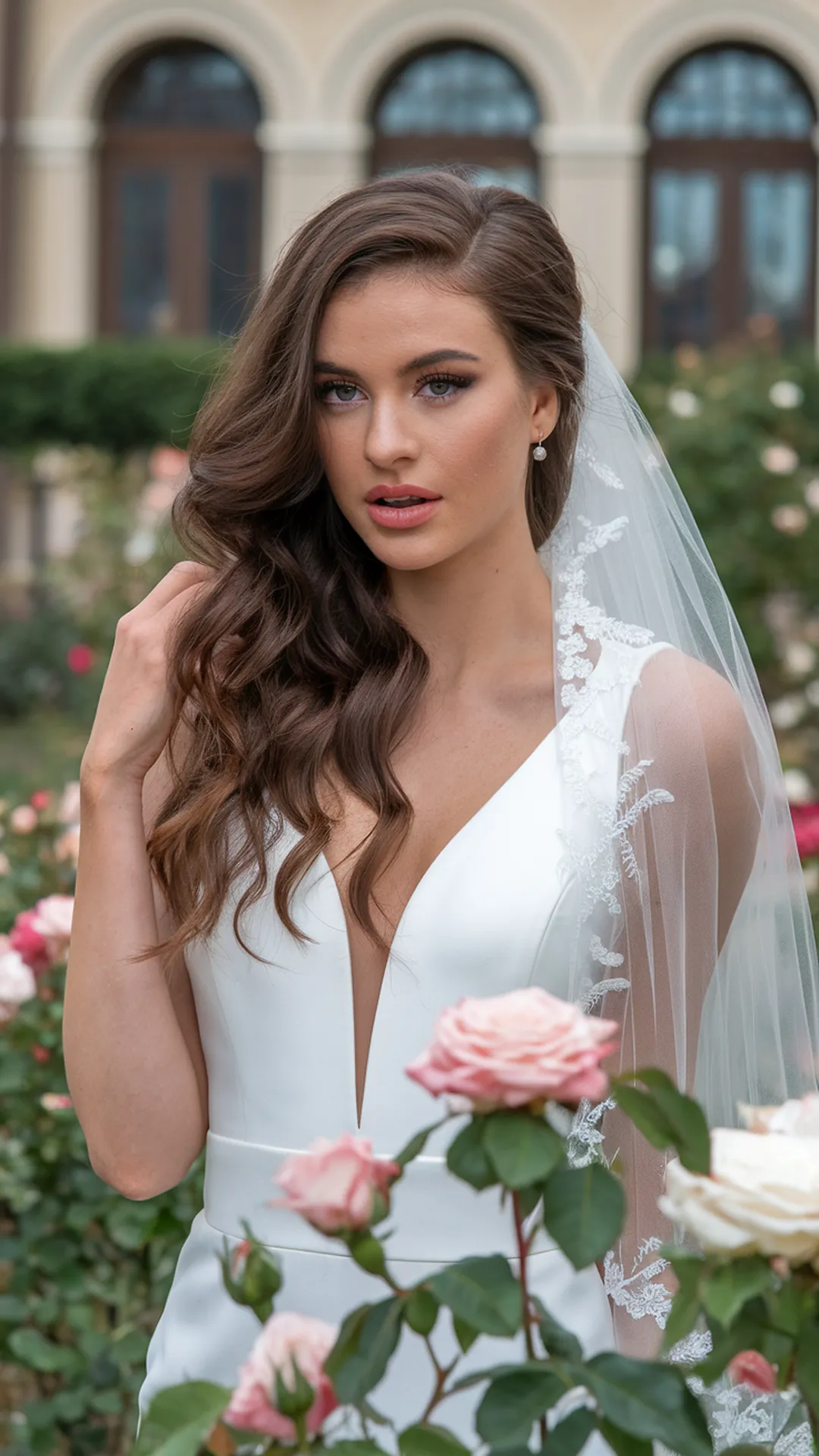 **15 Jaw-Dropping Bridal Layered Hair Ideas for Every Length!** - Fads