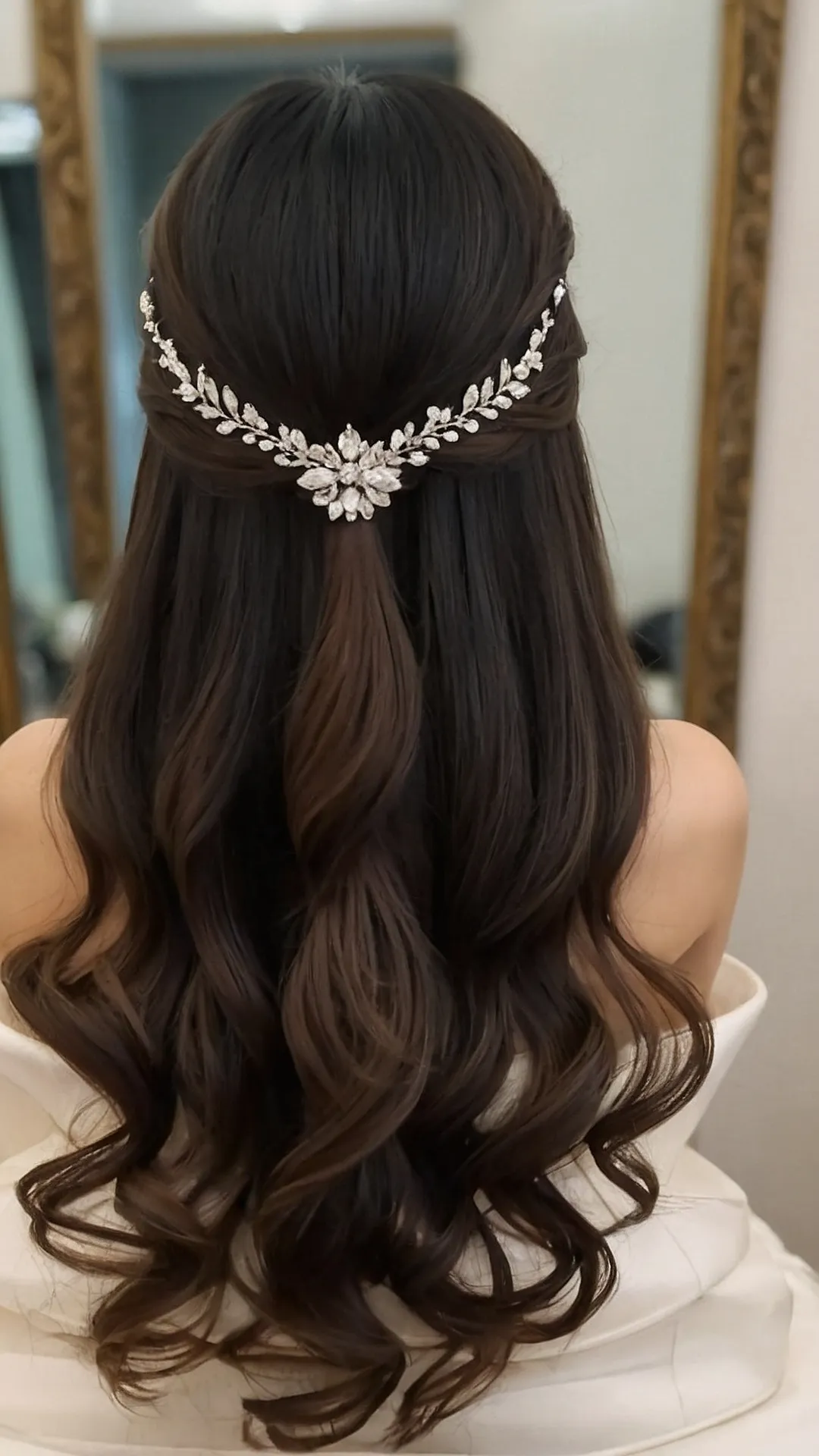 Waves of Elegance: 20 Bridal Hairstyles for Every Hair Type** ** – Fads