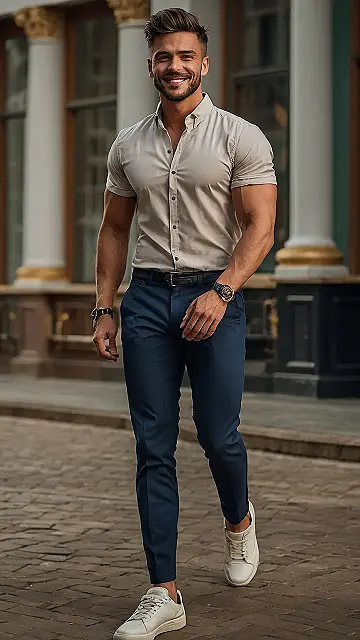 17 Effortless Men’s Casual Shirt Outfits for Every Season – Cheerful Talks