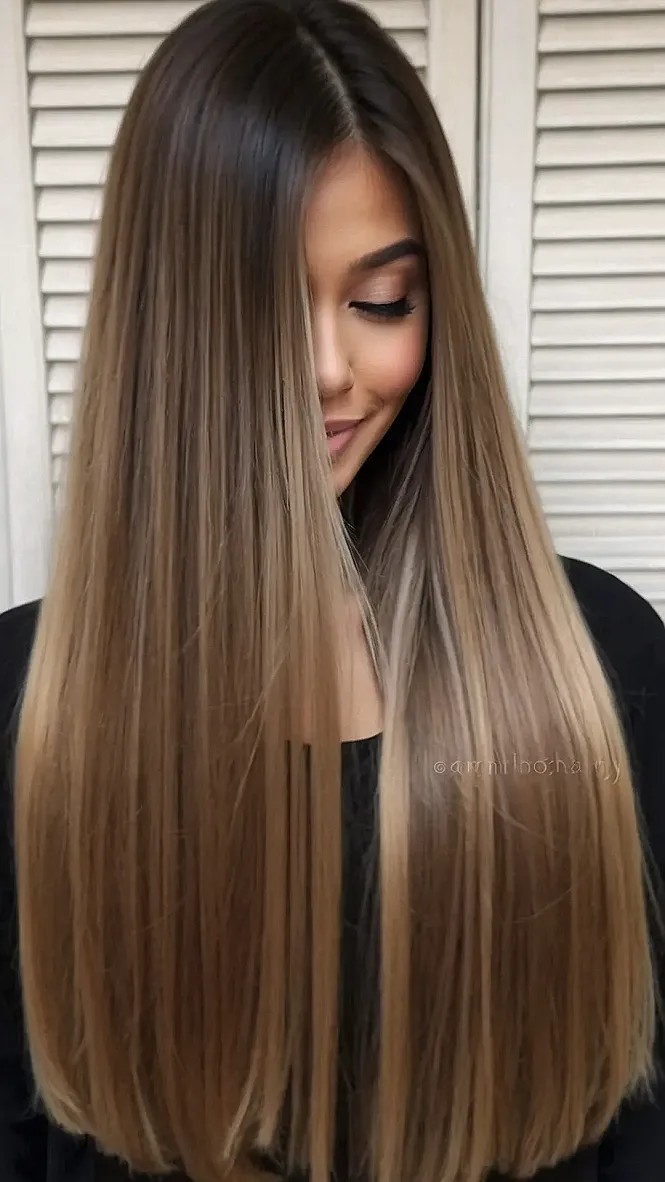 Unveil Your Glam: 17 Long Straight Hairstyle Inspirations for All ...