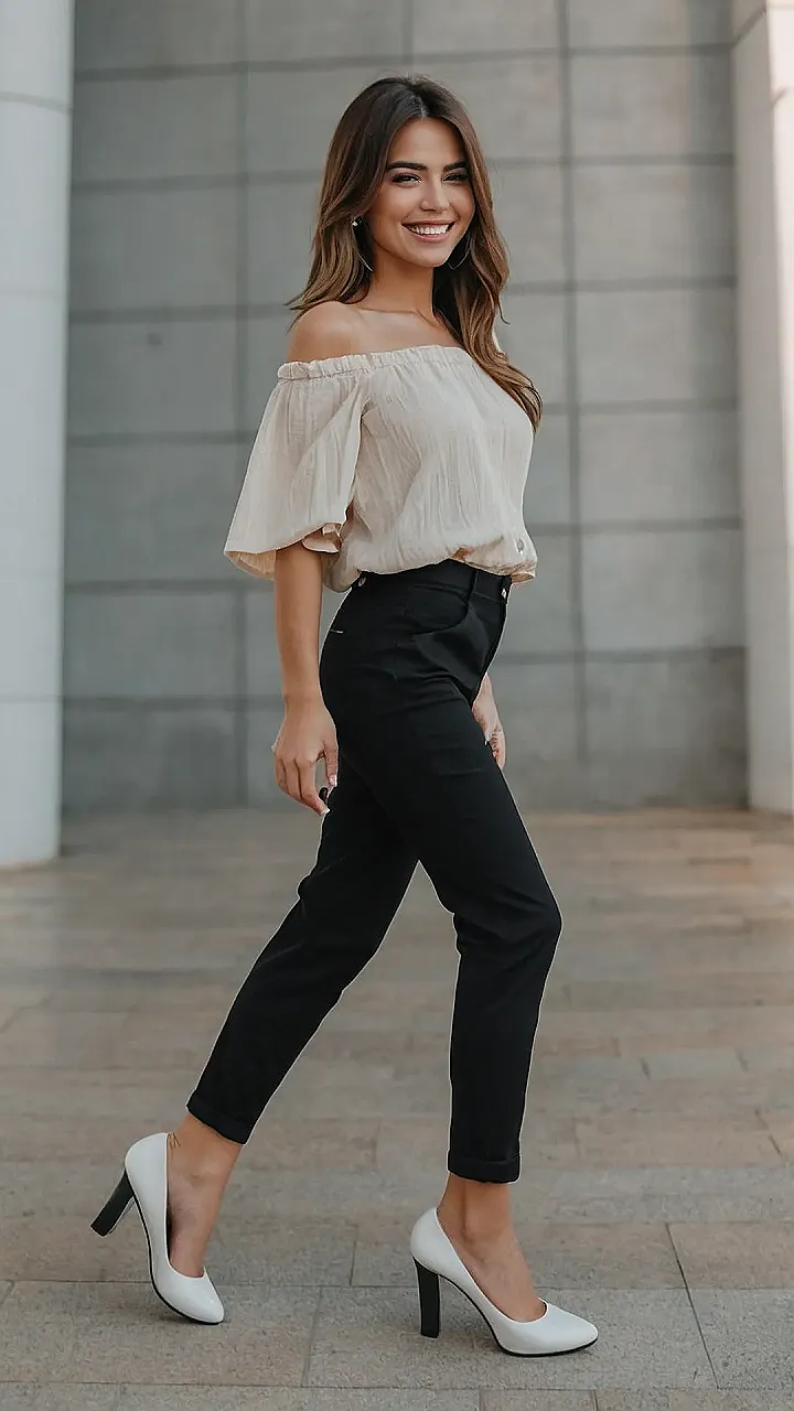Stylish Simplicity: 15 Classy Outfit Ideas for Women on the Go ...