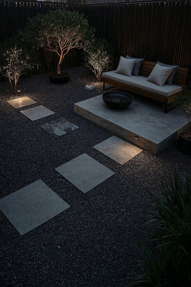 Cozy Garden Swing & Seating Nook: Perfect Front Home Landscaping ...