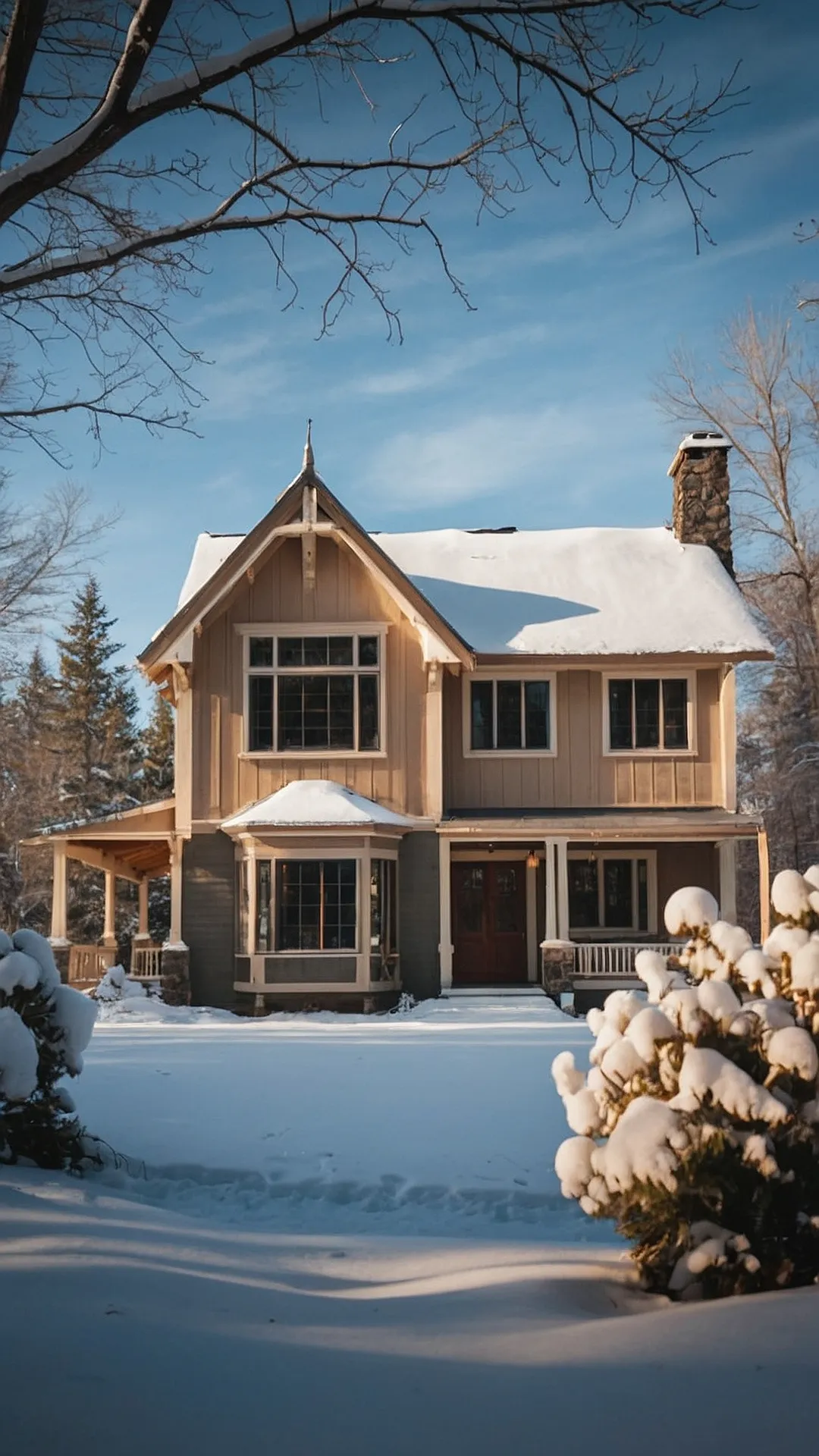 Cozy Curb Appeal: 10 Winter House Exterior Ideas to Warm Your Heart ...