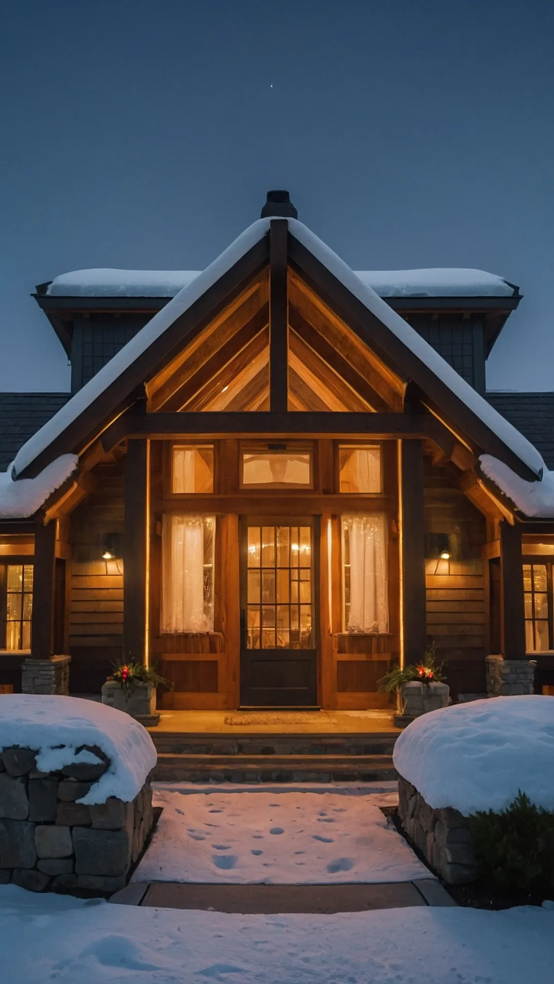 Cozy Curb Appeal: 10 Winter House Exterior Ideas to Warm Your Heart ...