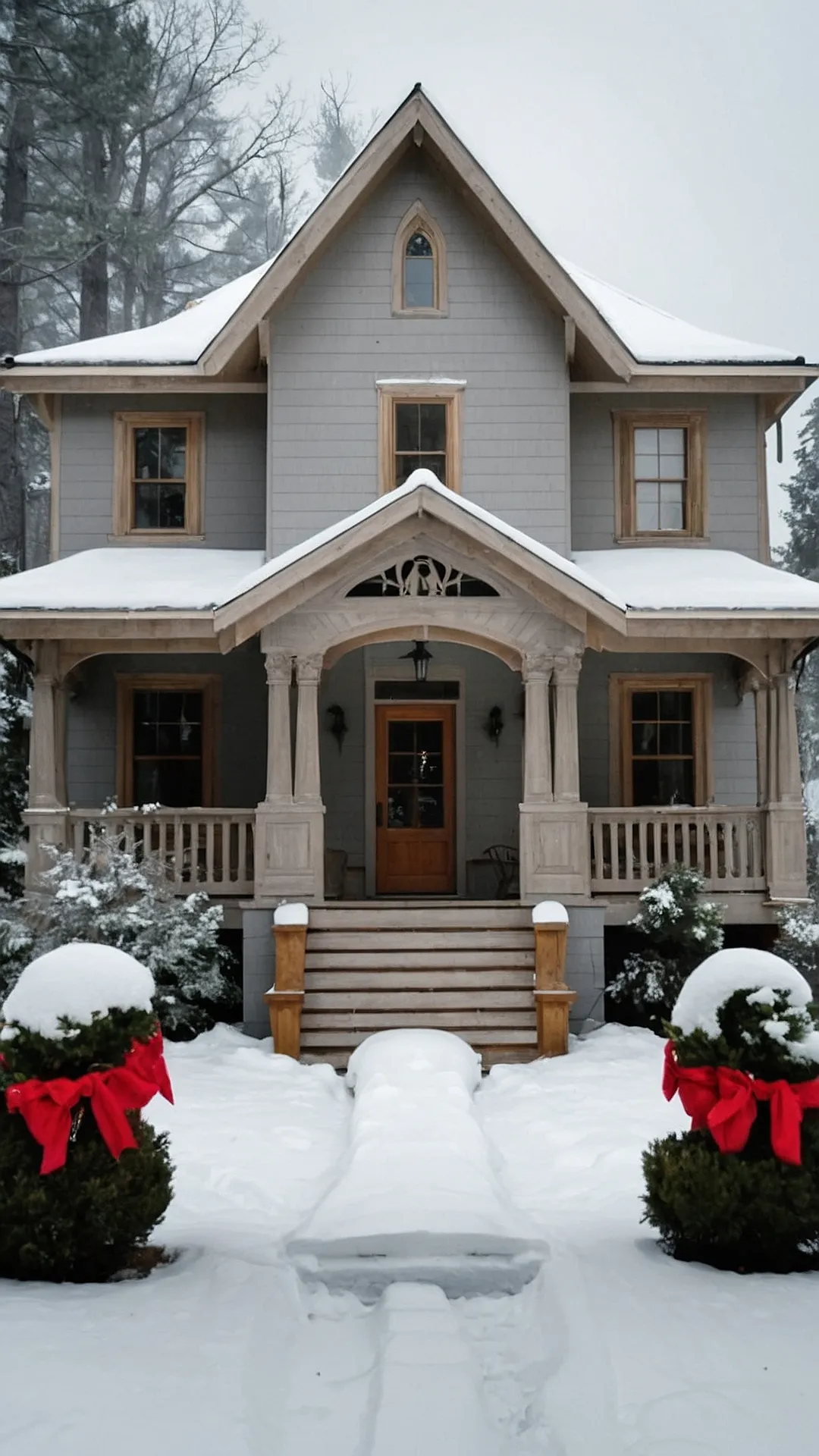 Cozy Curb Appeal: 10 Winter House Exterior Ideas to Warm Your Heart ...