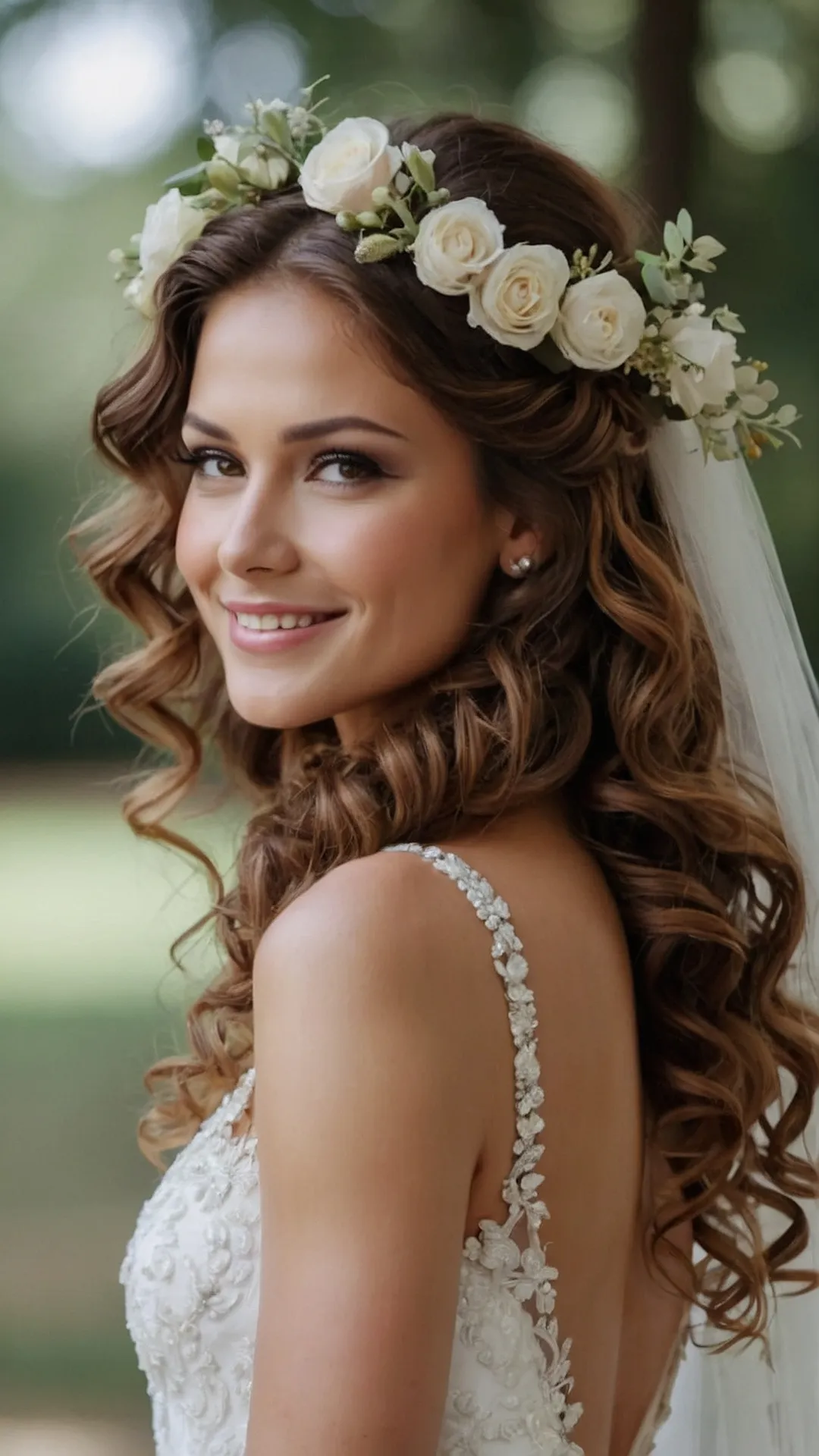 Curly Dreams: 25+ Enchanting Bridal Hairstyles for Every Bride ...