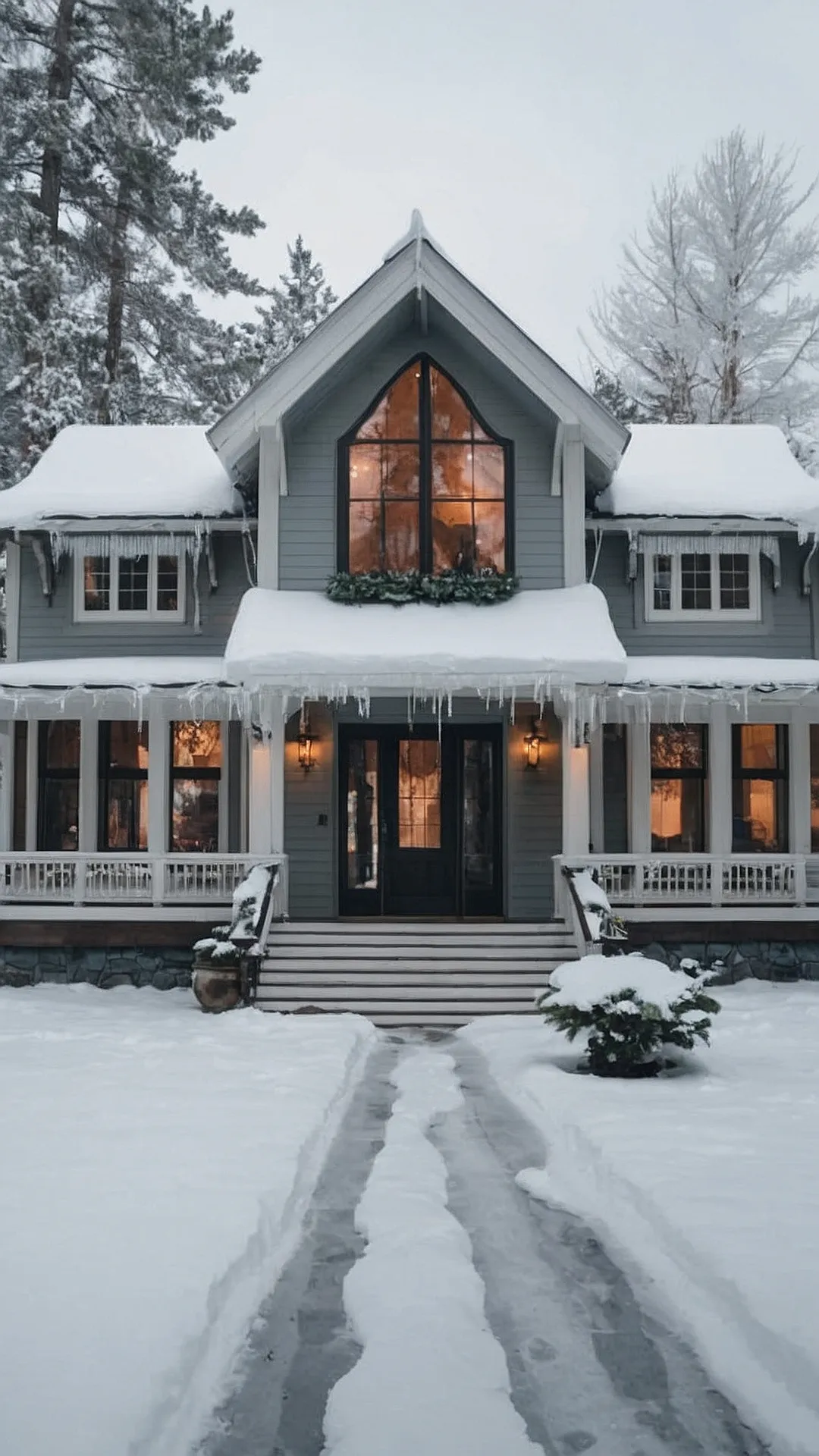 Cozy Up Your Home: 10 Winter Exterior Decor Ideas - pulsepathlife.com