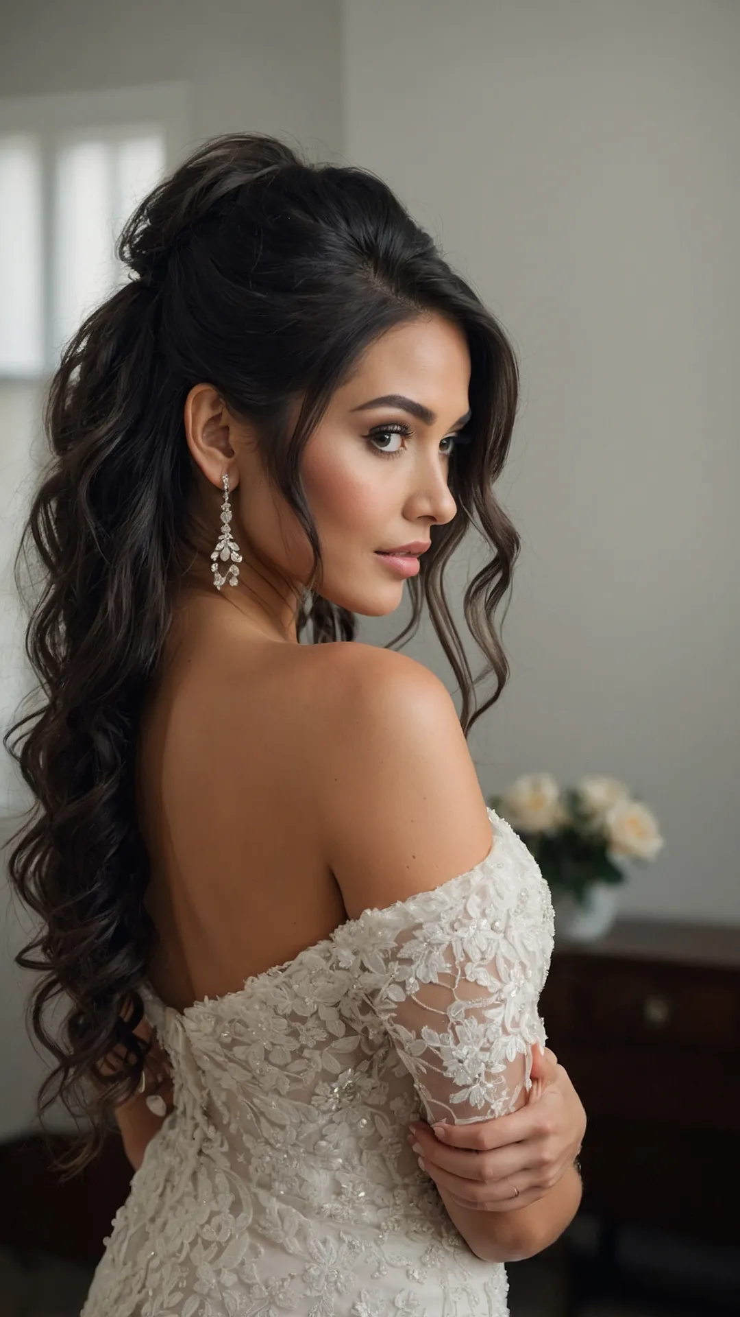 Adorn Your Crown: 15 Gorgeous Half Up Hairstyles for Brides ...