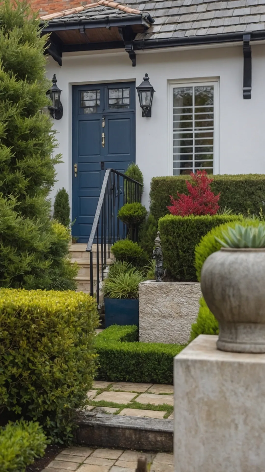 Glam Up Your Front Garden with These 21 Design Ideas - pulsepathlife.com