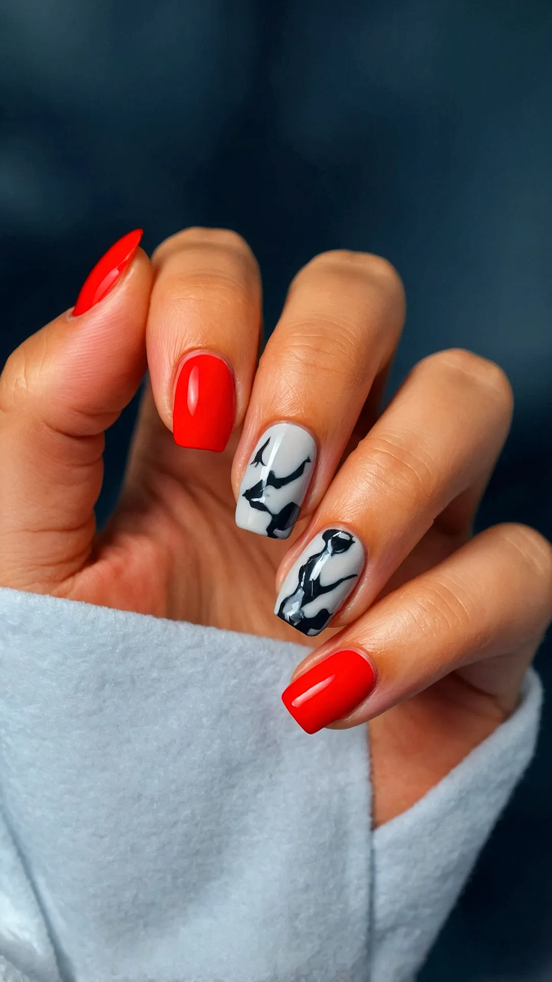 “Red Hot Nail Design Ideas: From Cherry to Dark Elegance ...